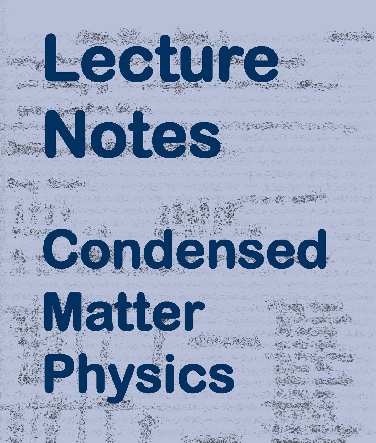 WMI: Lecture Notes